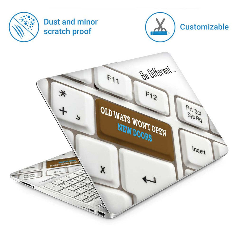 Full Panel Laptop Skin - New Doors Keyboard – SkinsLegend