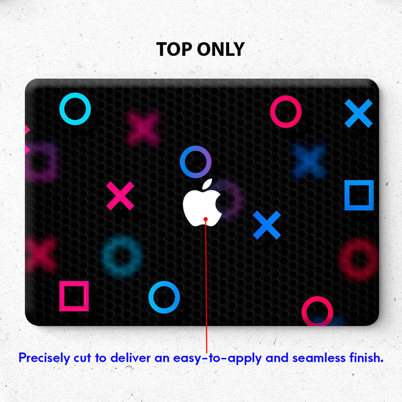 Laptop Skin for Apple MacBook - Play Buttons – SkinsLegend