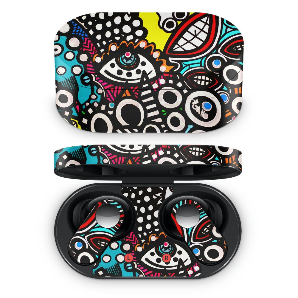 Enhance Your Oneplus Nord Buds with Face Graffiti Earbud Skin | SkinsLegend