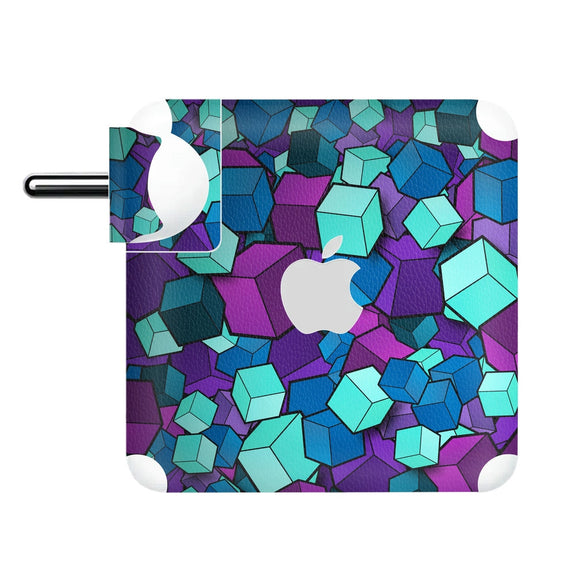Shop 3D Cubes Blue Charger Skin | Buy Online Now – SkinsLegend
