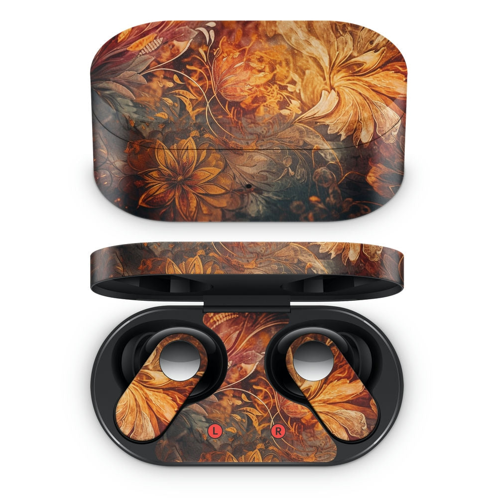 Enhance Your Oneplus Nord Buds with Floral Elegance Painted Earbud Skin ...