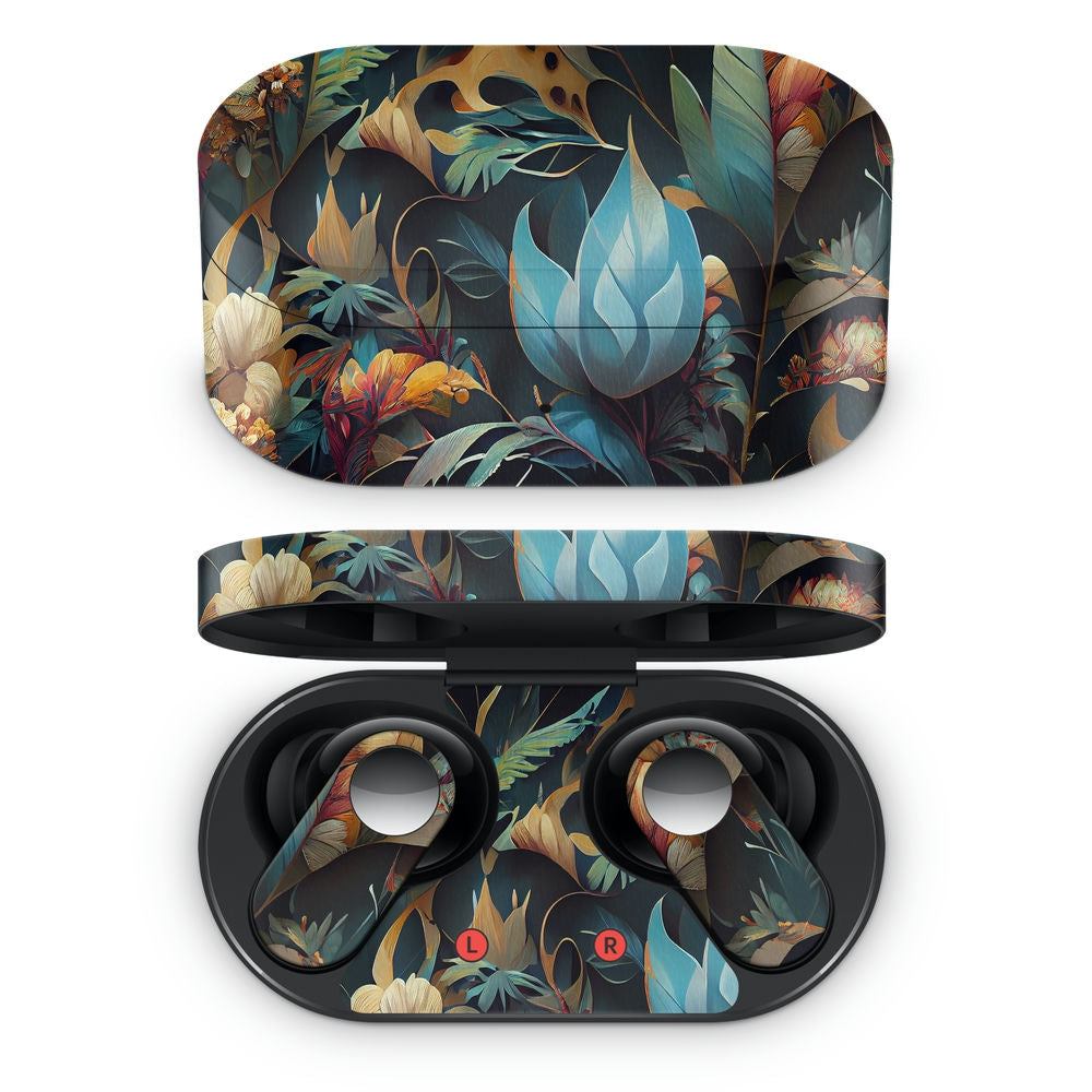 Enhance Your Oneplus Nord Buds with Modern Exotic Floral Jungle Pattern ...