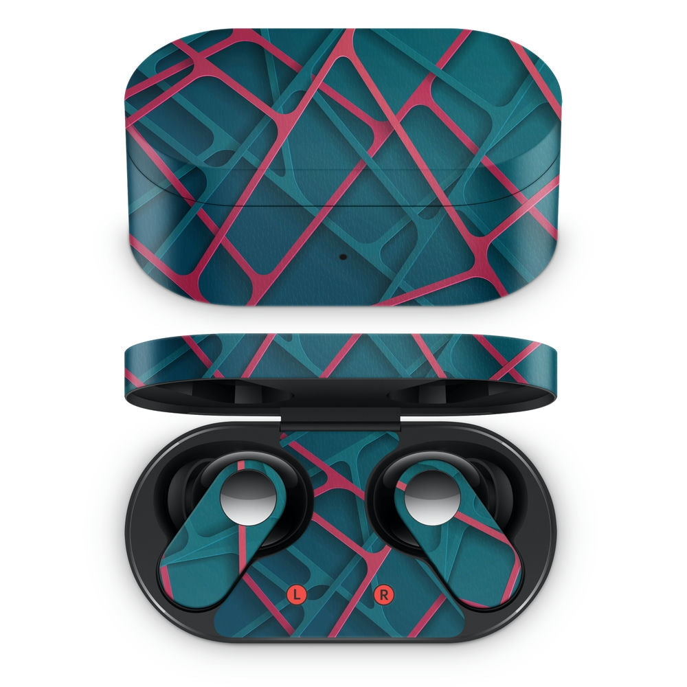 Enhance Your Oneplus Nord Buds with Green Line Bars Earbud Skin ...