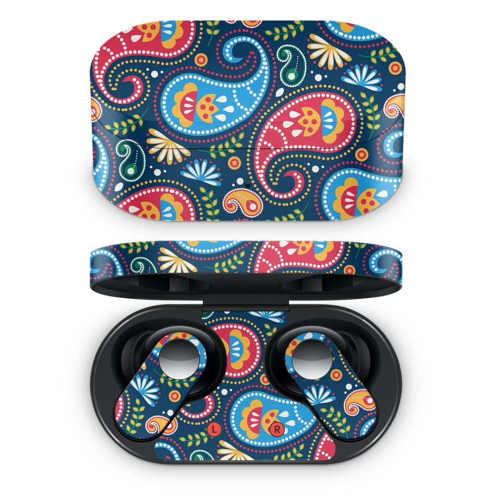 Enhance Your Oneplus Nord Buds with Colorful Paisley Pattern Earbud ...