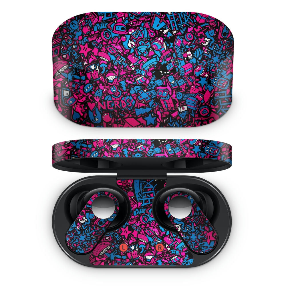 Enhance Your Oneplus Nord Buds with Nerd Graffiti Earbud Skin | SkinsLegend