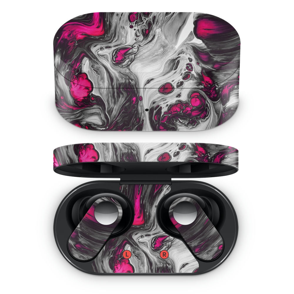 Enhance Your Oneplus Nord Buds with Pink White Lava Design Earbud Skin ...