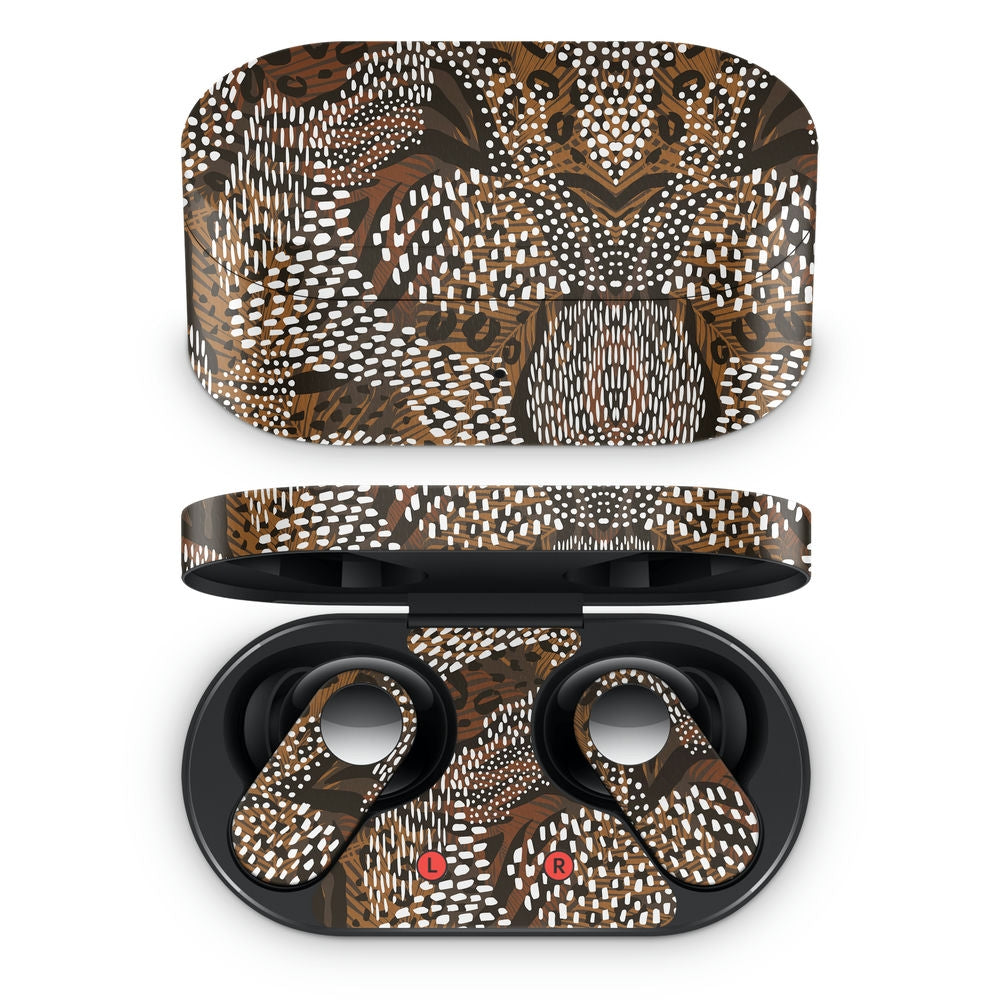 Enhance Your Oneplus Nord Buds with Brown Dotted Earbud Skin | SkinsLegend