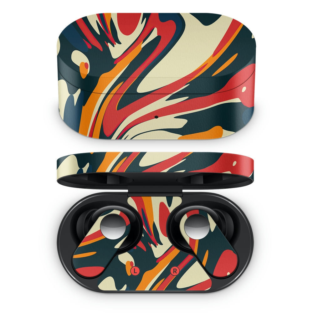 Enhance Your Oneplus Nord Buds with Colors Grafitti Abstract Earbud ...