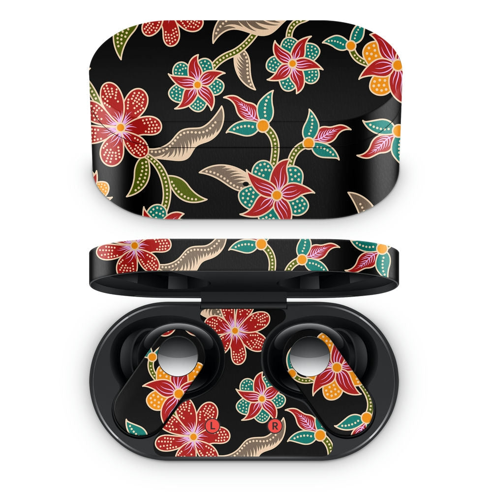 Enhance Your Oneplus Nord Buds with Flower Seamless Pattern Earbud Skin ...