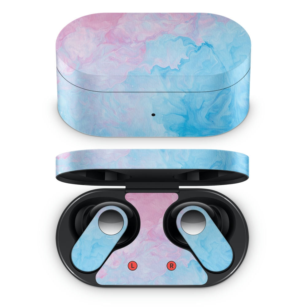 Enhance Your Oneplus Nord Buds with Pink Blue Stroke Earbud Skin ...