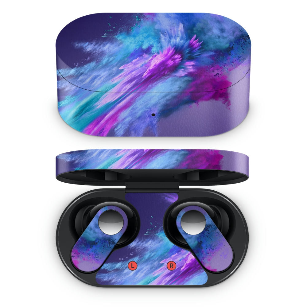 Enhance Your Oneplus Nord Buds with Color Powder Spray Abstract Earbud ...