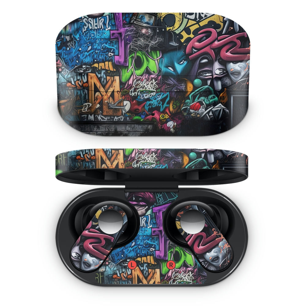 Enhance Your Oneplus Nord Buds with Wooden M Graffiti Earbud Skin ...