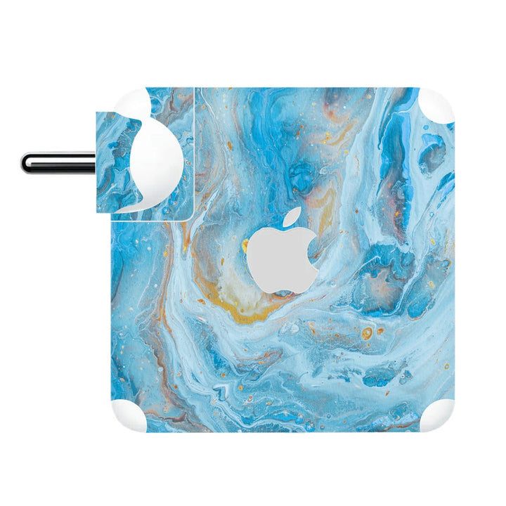 Shop Sky Blue Stone Art Charger Skin | Buy Online Now – SkinsLegend