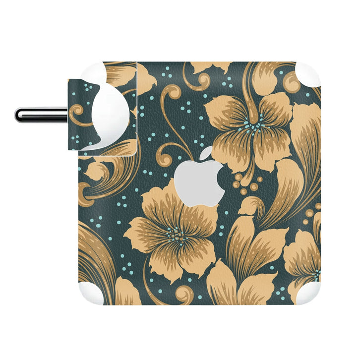 Shop Golden Flower Pattern Charger Skin | Buy Online Now – SkinsLegend