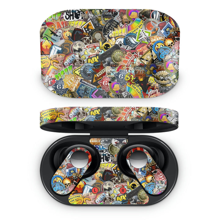 Enhance Your Oneplus Nord Buds with Bash Sticker Bomb Earbud Skin ...