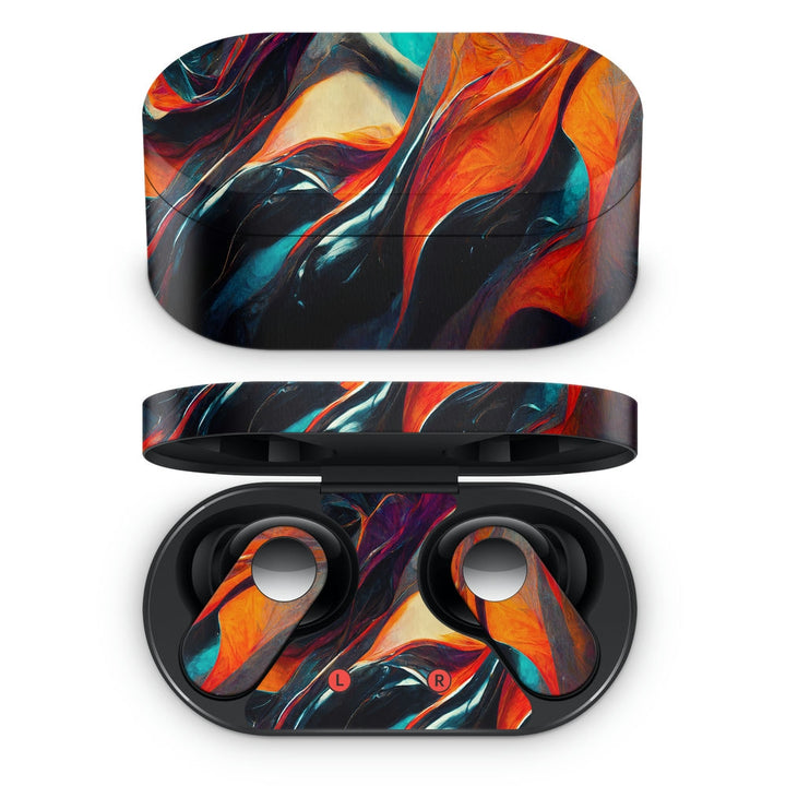 Enhance Your Oneplus Nord Buds with Abstract Painting Modern Futuristic ...