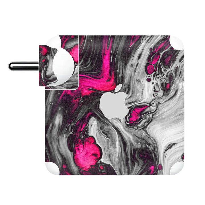 Shop Pink White Lava Design Charger Skin | Buy Online Now – SkinsLegend