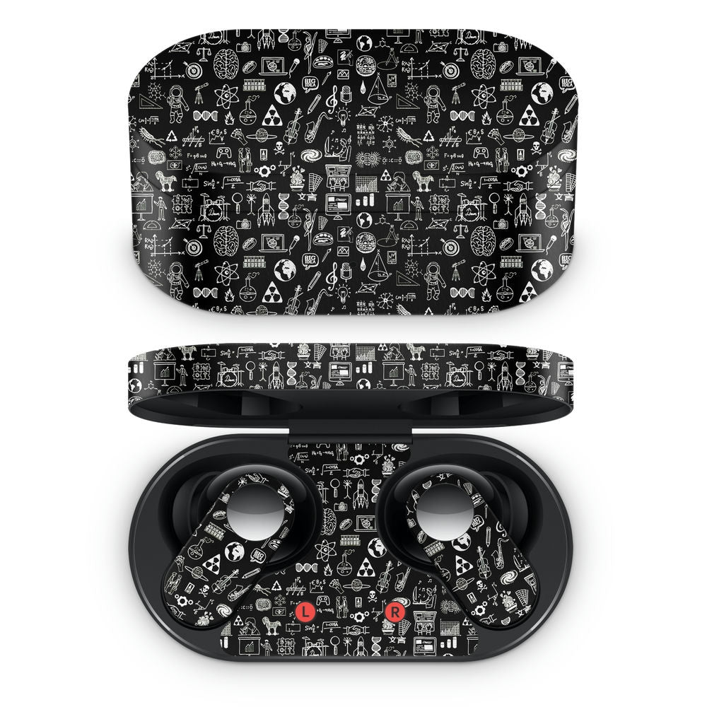 Enhance Your Oneplus Nord Buds with Space Symbols on Black Earbud Skin ...