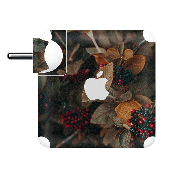 Shop Red Black Berries Floral Charger Skin | Buy Online Now – SkinsLegend