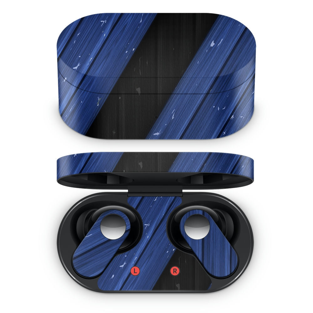 Enhance Your Oneplus Nord Buds with Abstract Blue World Earbud Skin ...