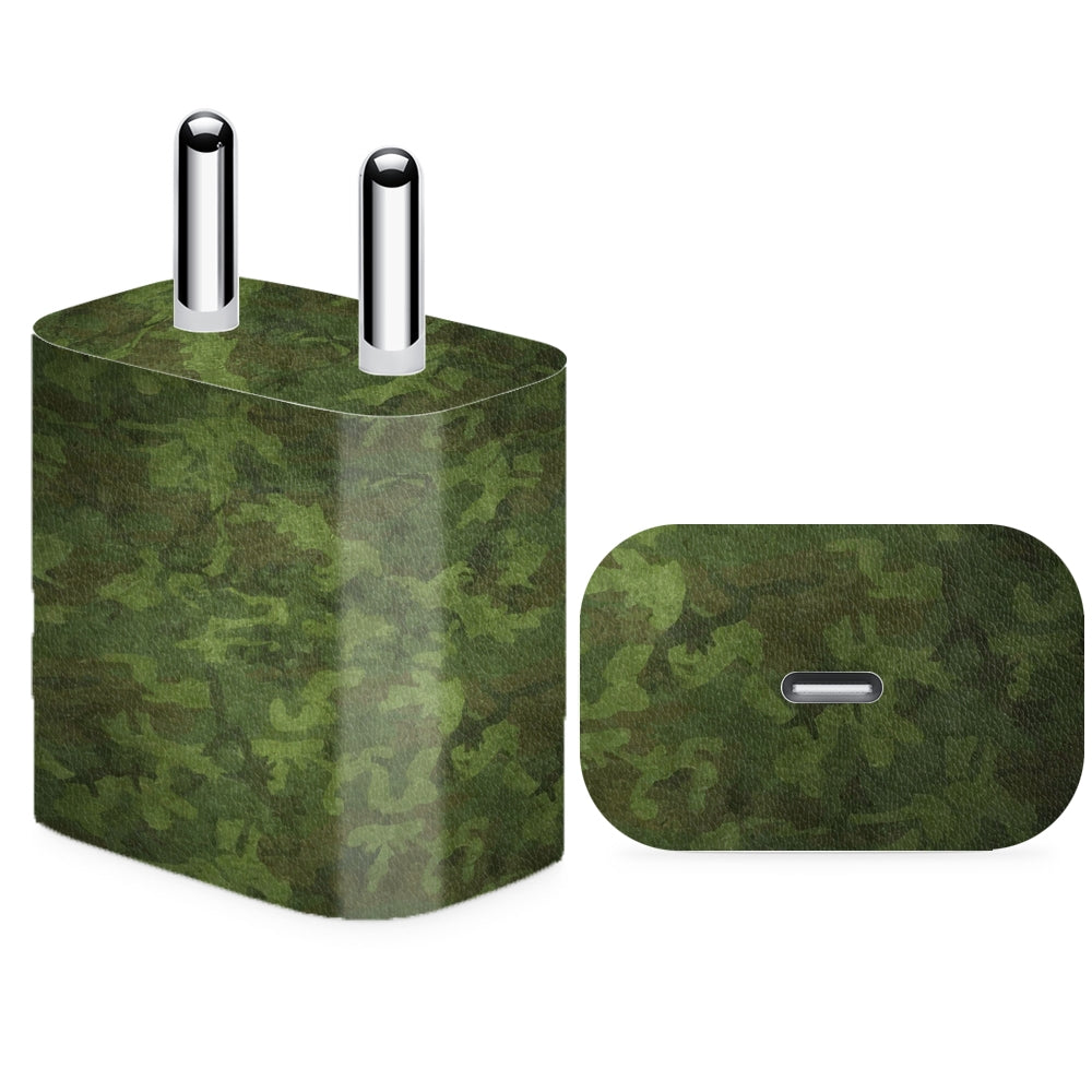 Shop Green Camouflage Sugar Coated Charger Skin | Buy Online Now ...