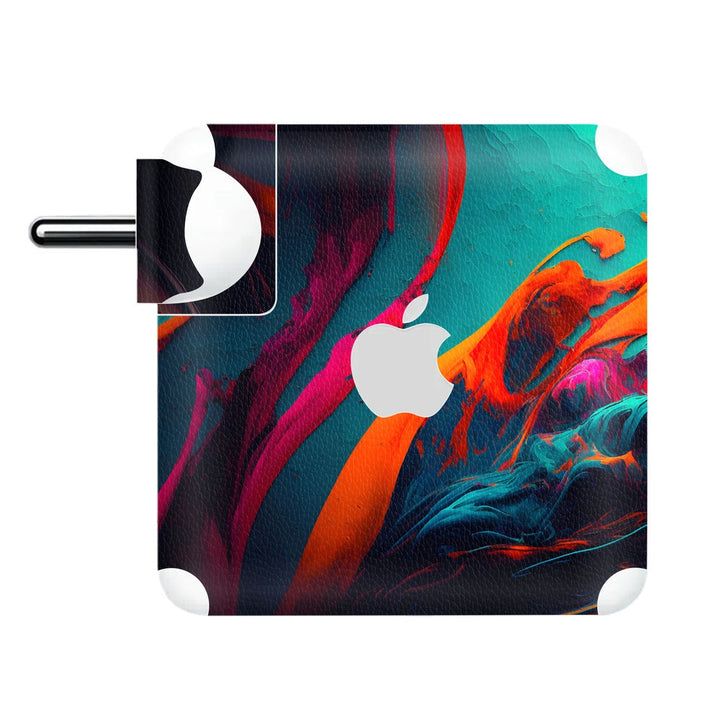 Shop Abstract Painting Color Texture Charger Skin | Buy Online Now ...