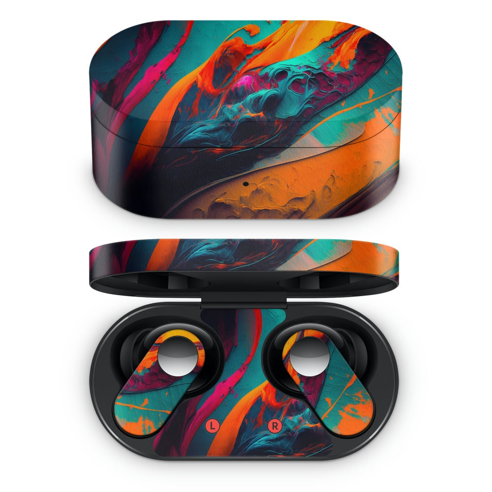 Enhance Your Oneplus Nord Buds with Abstract Painting Color Texture ...